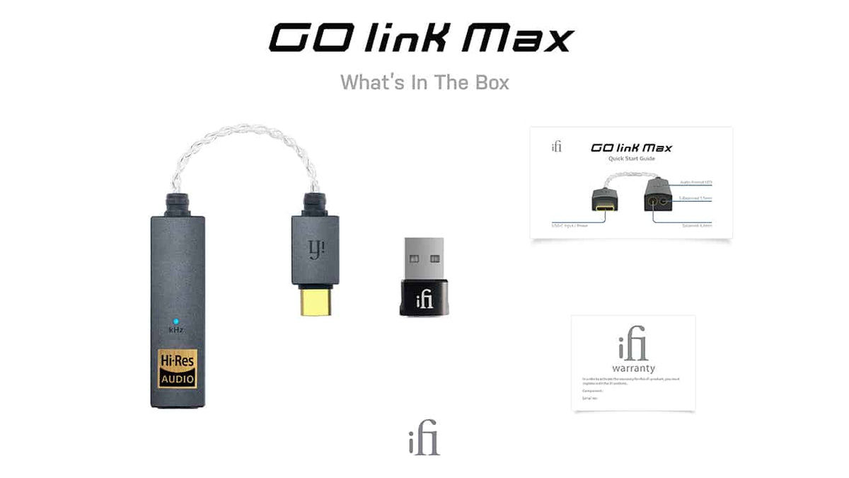 iFi Audio GO link MAX – kopfhoererboutique